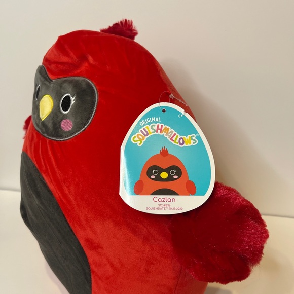 Squishmallows | Toys | Squishmallow Cazlan The Cardinal 2 Inch | Poshmark